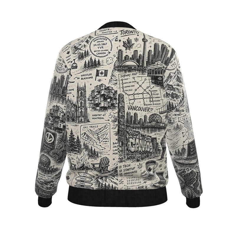 'THE GREAT WHITE' Women's Reversible Silk Bomber Jacket – DVND Luxe